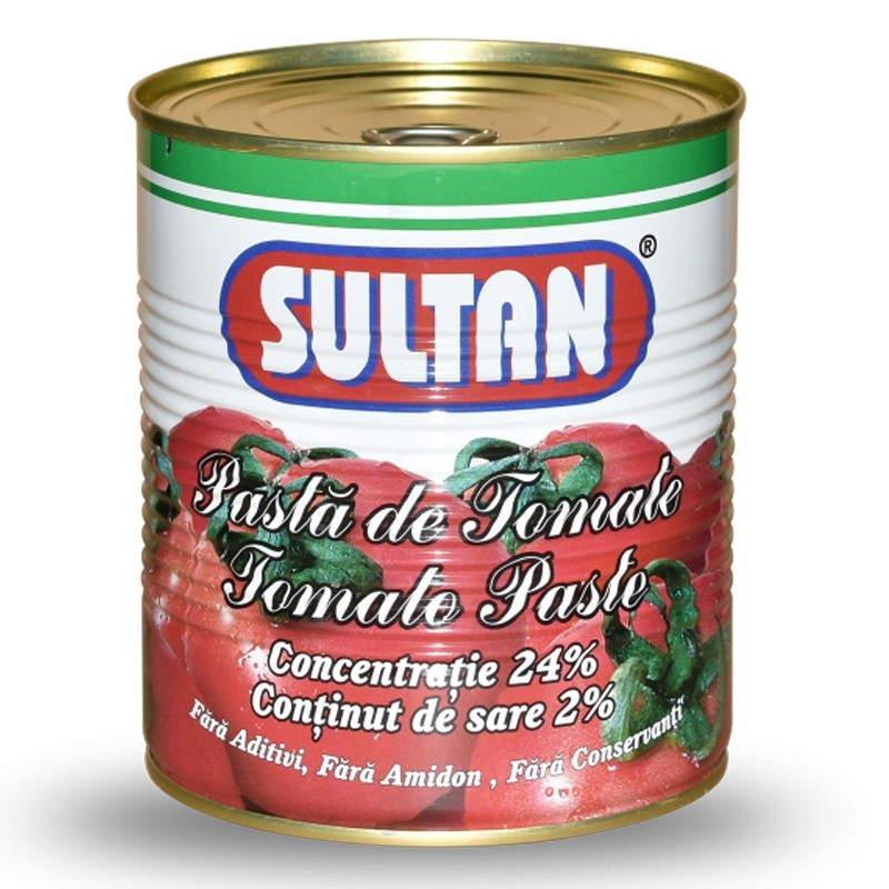 Pasta Tomate 24%, 800 g, Sultan