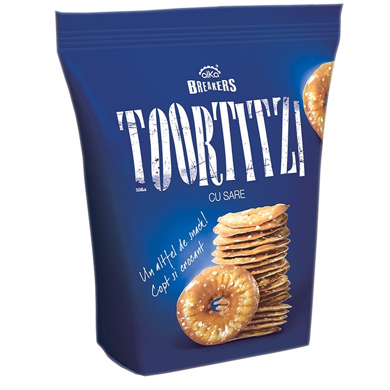 Snack cu sare, 180 g, Toortitzi